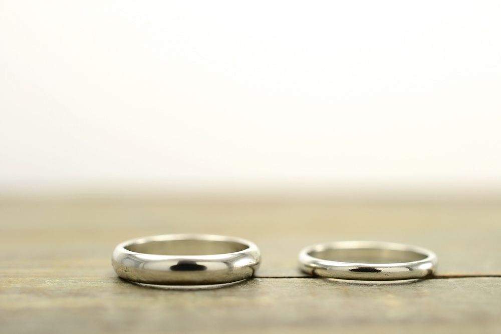 4mm Sterling Silver Simple Wedding Band Ring on Luulla